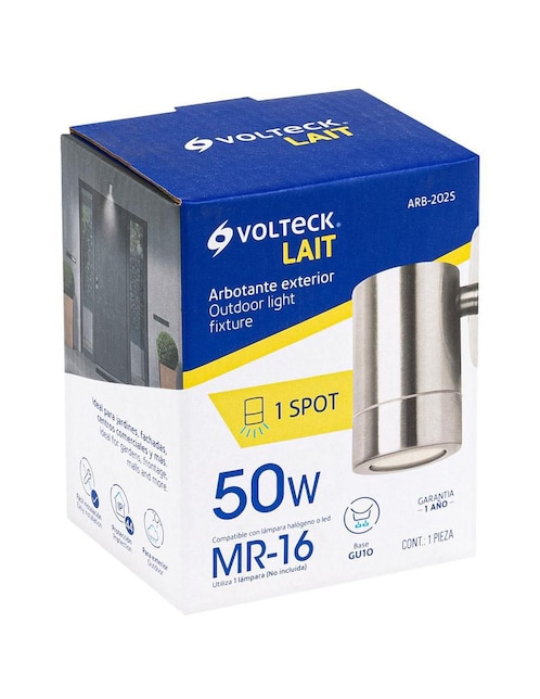Arbotante LED Truper Volteck Lait 2