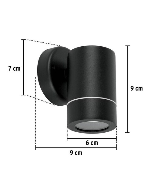 Arbotante LED Truper Volteck Lait 3